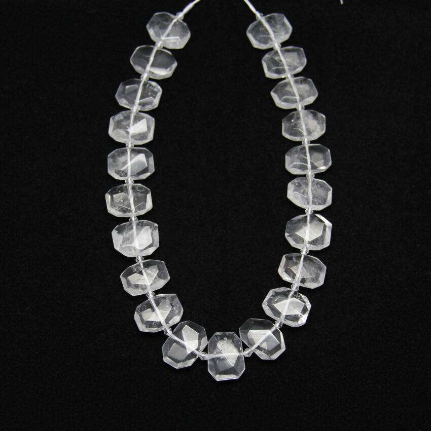 Raw Nature White Clear Crystal BeadsAAA QualityFaceted | Etsy