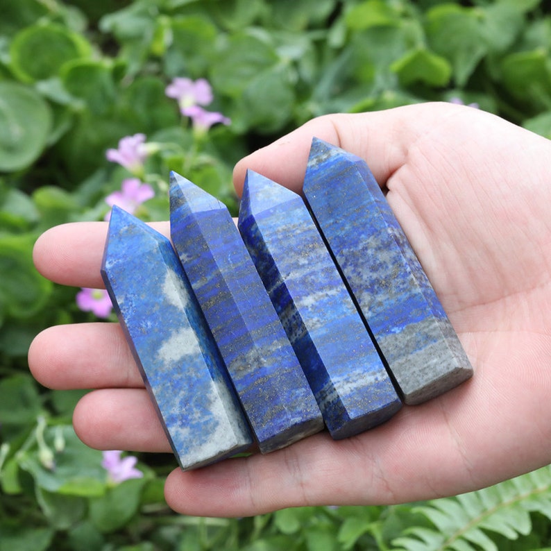 3pcs/lot Random Gemstones Quartz Crystal Points Tower Decor | Etsy