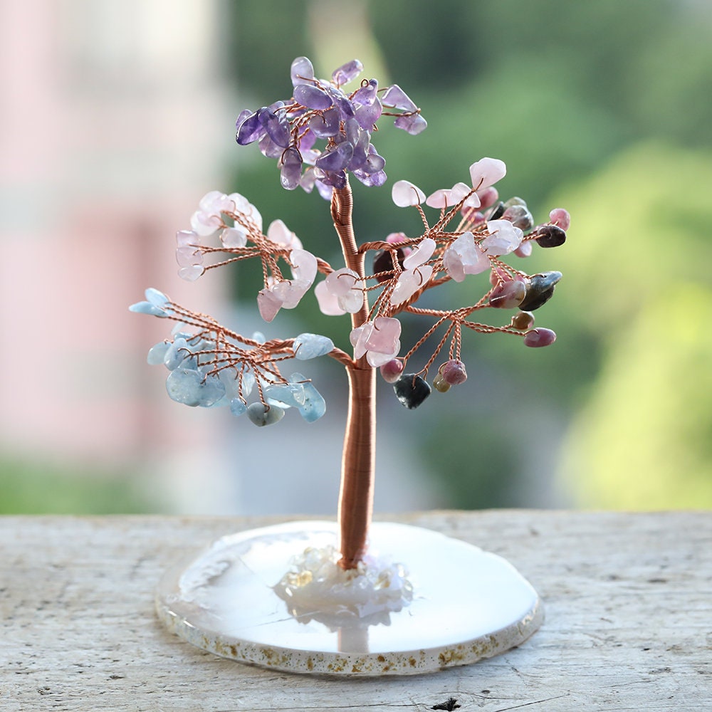 5-6inch High Tree of Life DecorHealing Crystal Reiki Chakra | Etsy