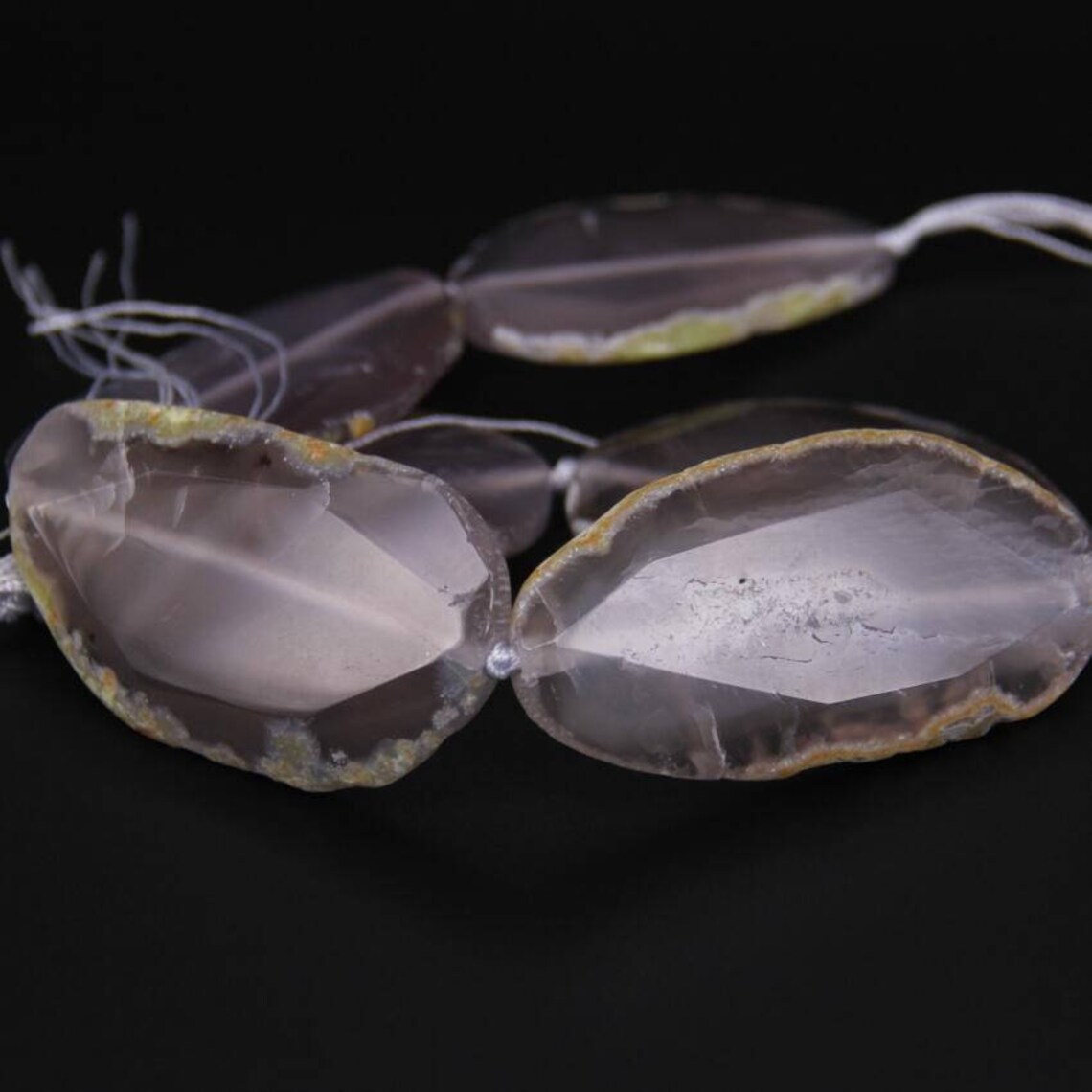 Approx 6pcssmooth Raw Large Size Natural Agate Long Slab | Etsy