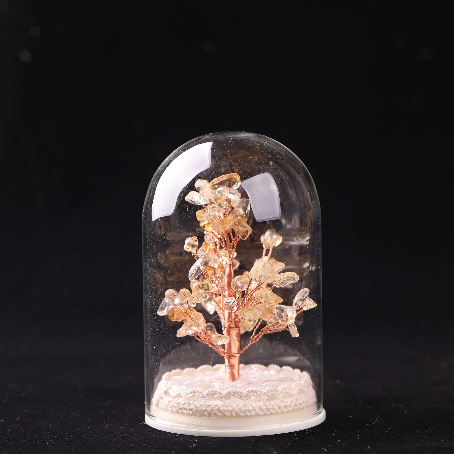 9 Stone Chakra Gemstone Tree of Life Lamp,crystal Tree Light Lamp,feng ...