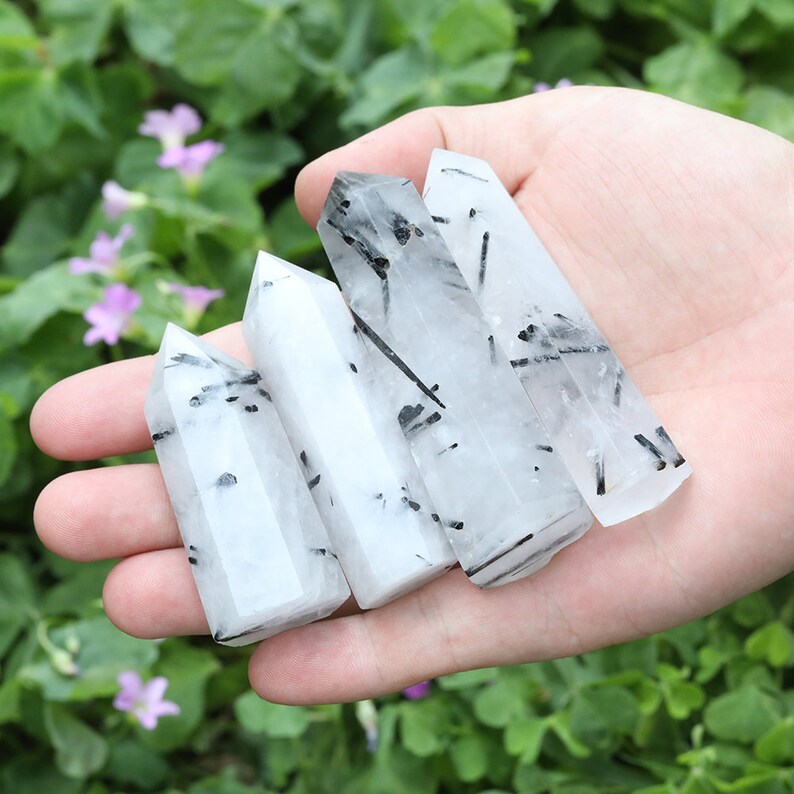 3pcs/lot Random Gemstones Quartz Crystal Points Tower Decor | Etsy