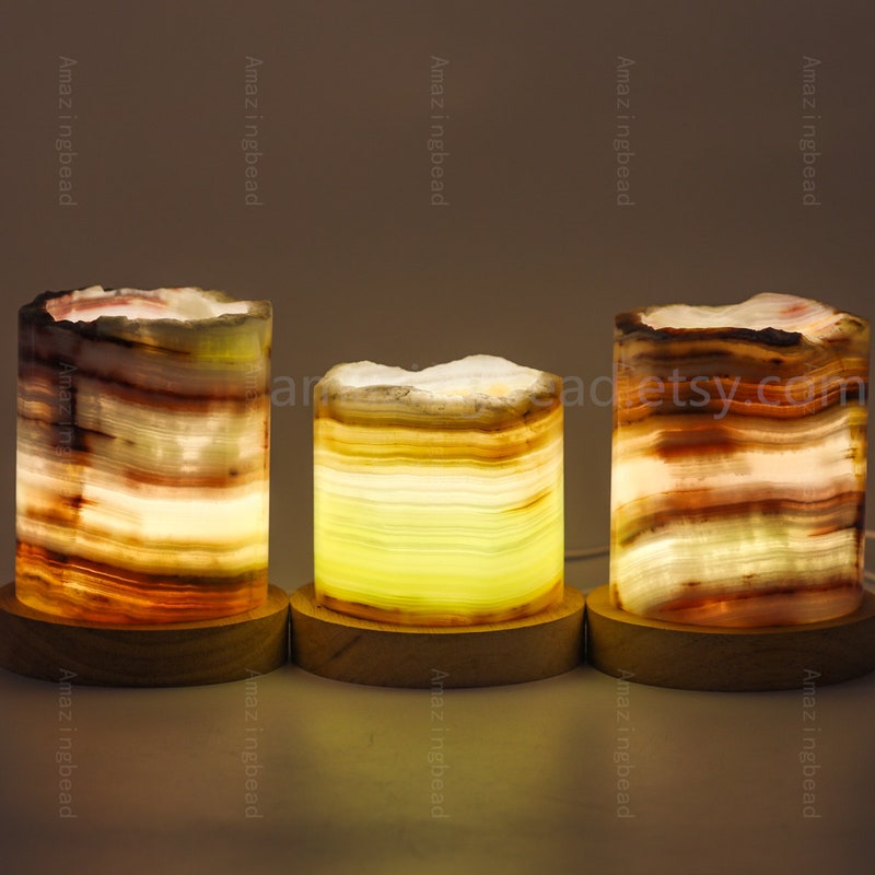 Raw Crystal Lamp - Etsy