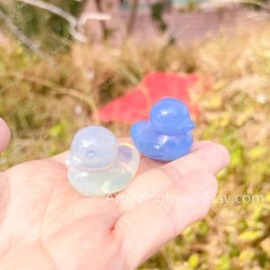 1.2inches 30 Kind Quartz Crystal Duck Carving,crystal Animal,gemstone ...