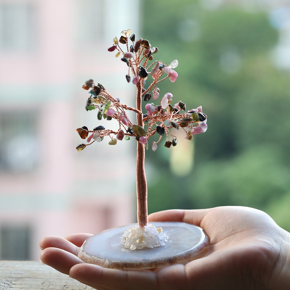 5-6inch High Tree of Life DecorHealing Crystal Reiki Chakra | Etsy