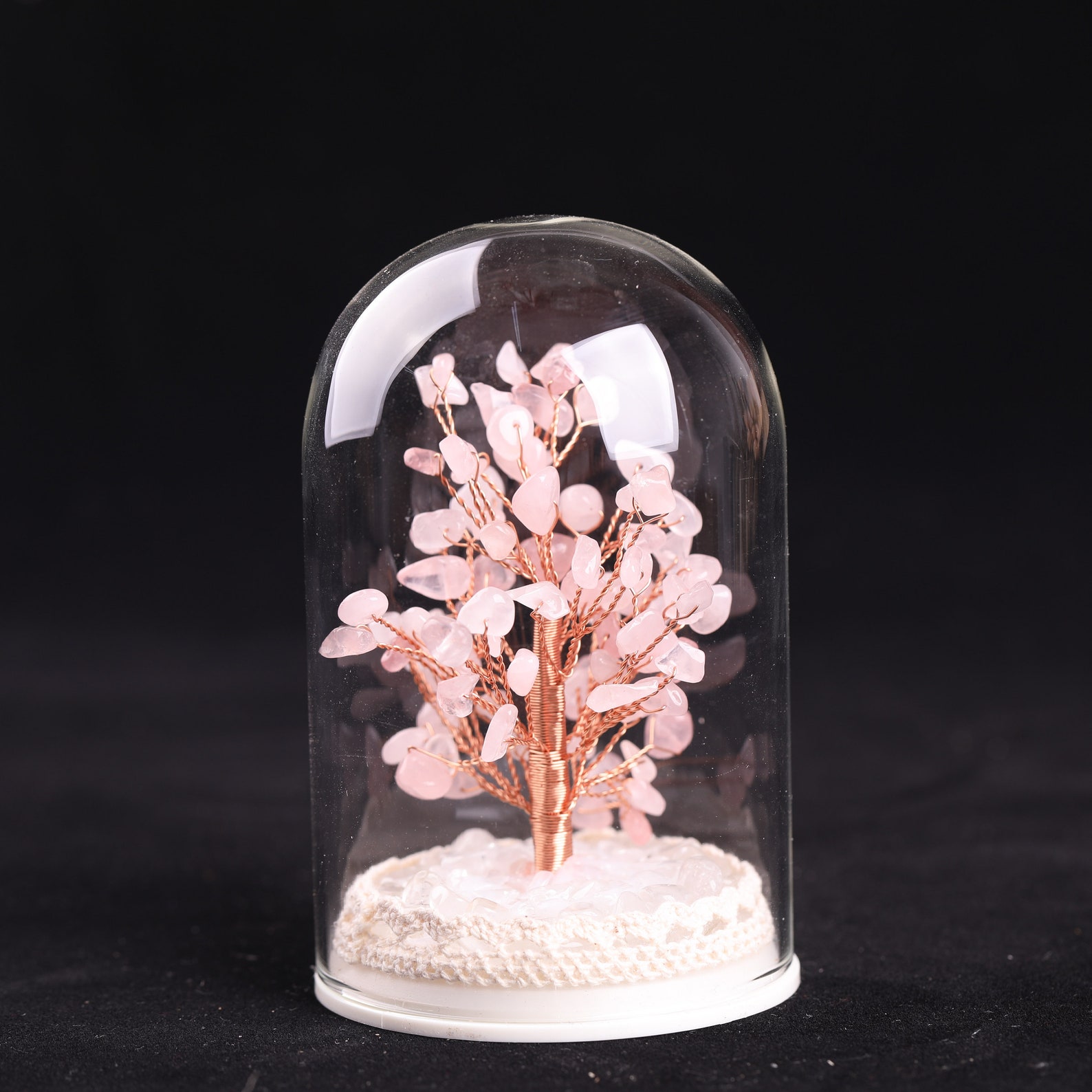 9 Stone Chakra Gemstone Tree of Life Lamp,crystal Tree Light Lamp,feng ...