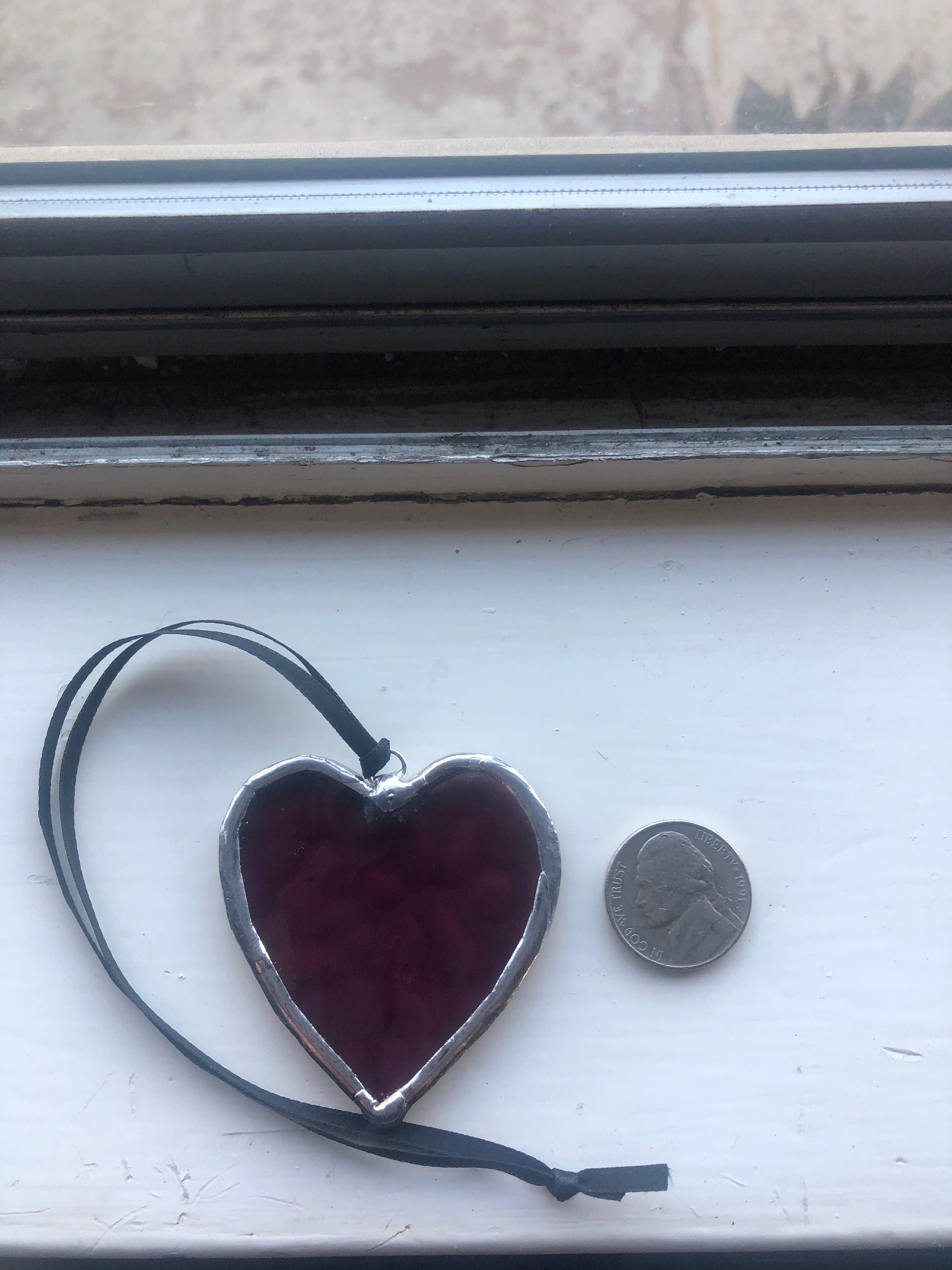 Stained Glass Hearts - Etsy