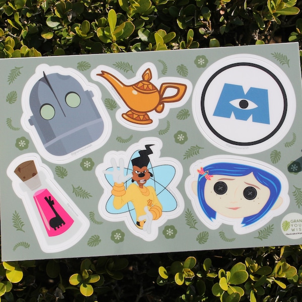 Movie Stickers - Etsy