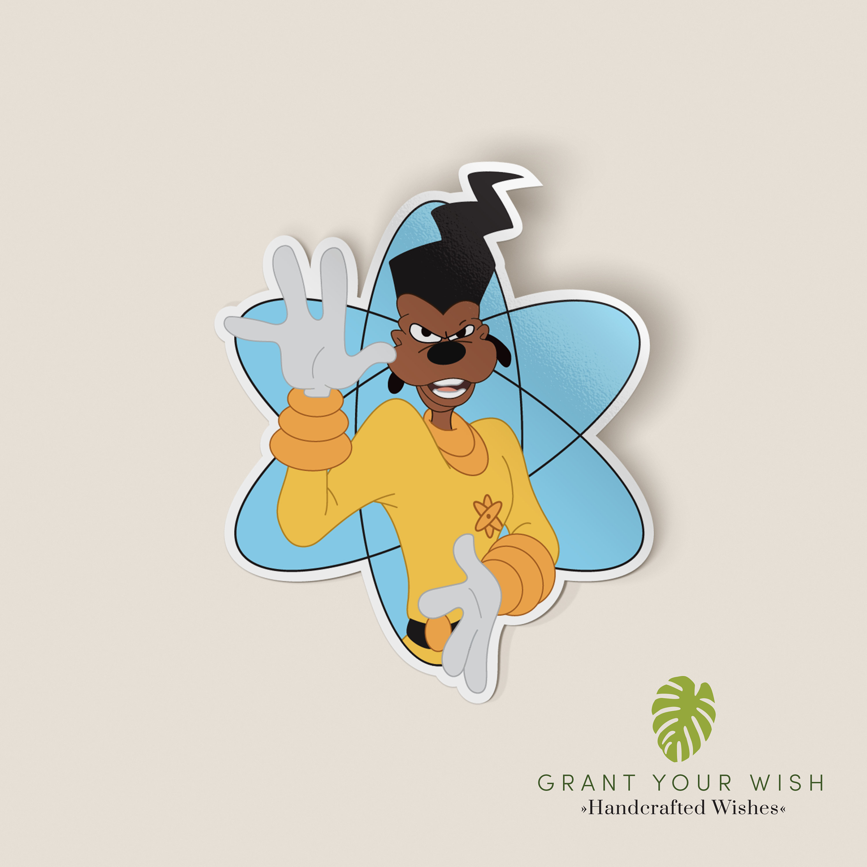 Powerline Sticker Goofy Movie Sticker Disney Sticker | Etsy