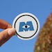 Monsters Inc Logo Sticker Monsters Inc Stickers Logo Stickers Monsters ...