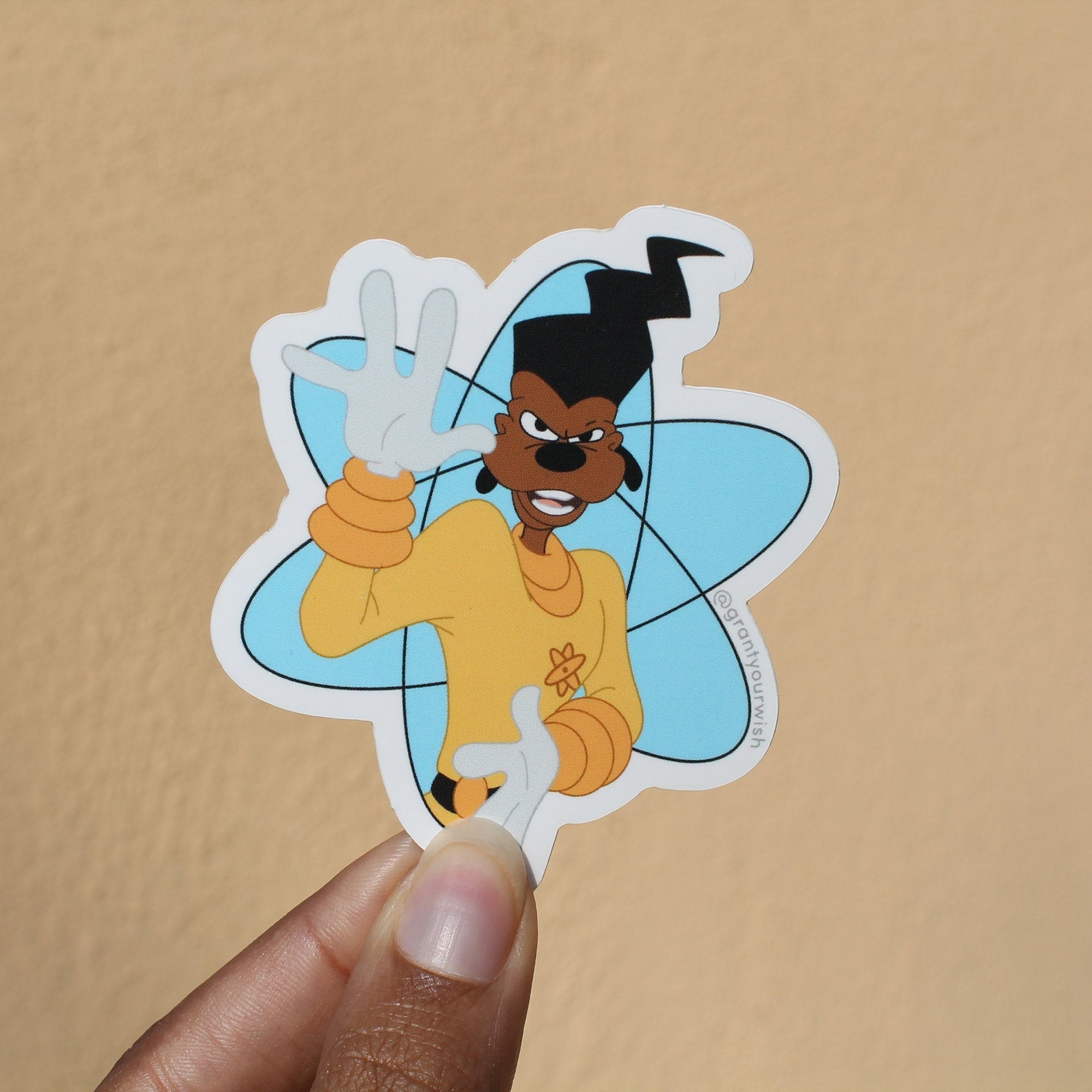 Powerline Sticker Goofy Movie Sticker Disney Sticker | Etsy