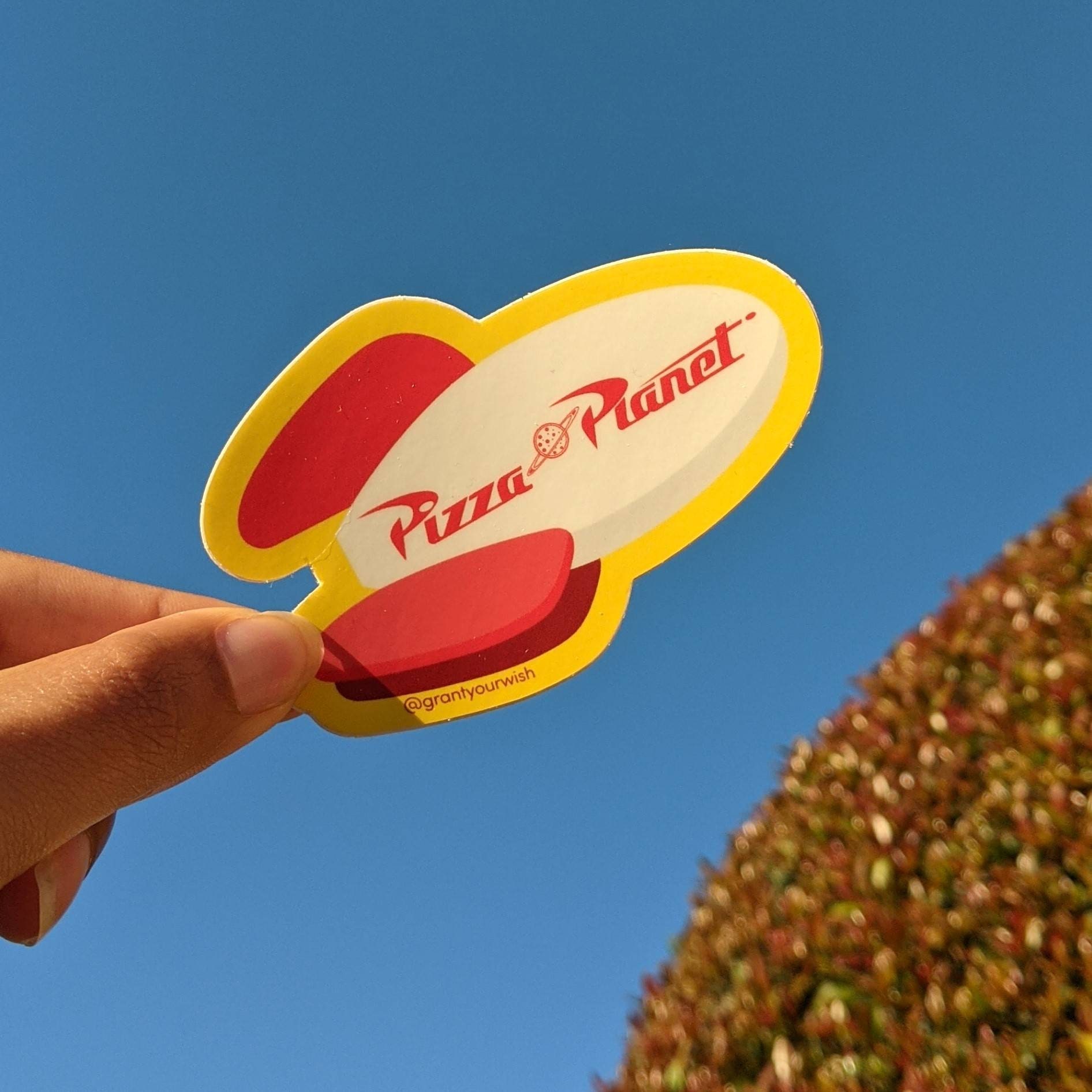 Pizza Planet Sticker | Toy Story Stickers | Rocket Ship Stickers ...
