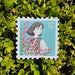 Young Howl Postage Stamp Sticker | Howl's Moving Castle Sticker ...