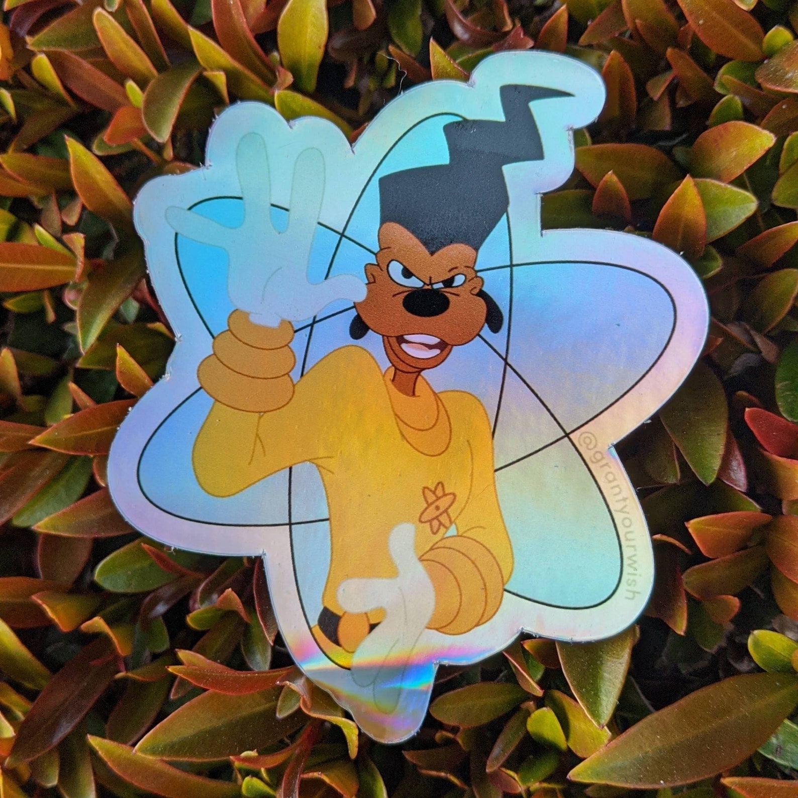 Holographic Powerline Sticker Goofy Movie Sticker Disney | Etsy