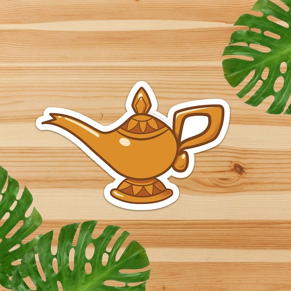 Aladdin Lamp Decal - Etsy