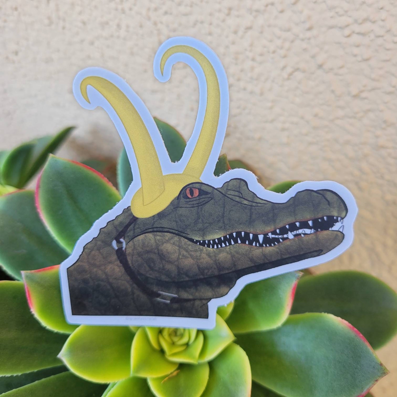 Alligator Loki Laptop Sticker/ Marvel Loki Variant Bujo Bullet - Etsy