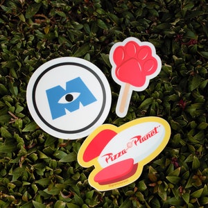 Pixar Sticker Collection Pixar Stickers Pizza Planet - Etsy