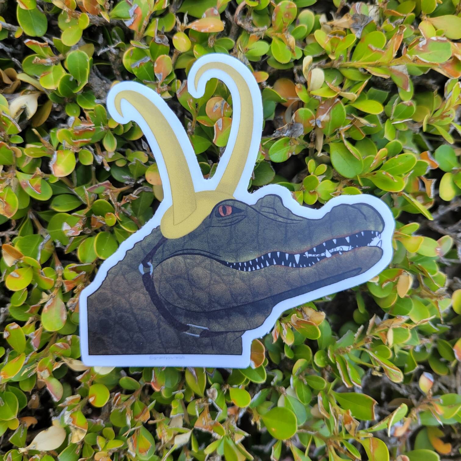 Alligator Loki Laptop Sticker/ Marvel Loki Variant Bujo Bullet - Etsy