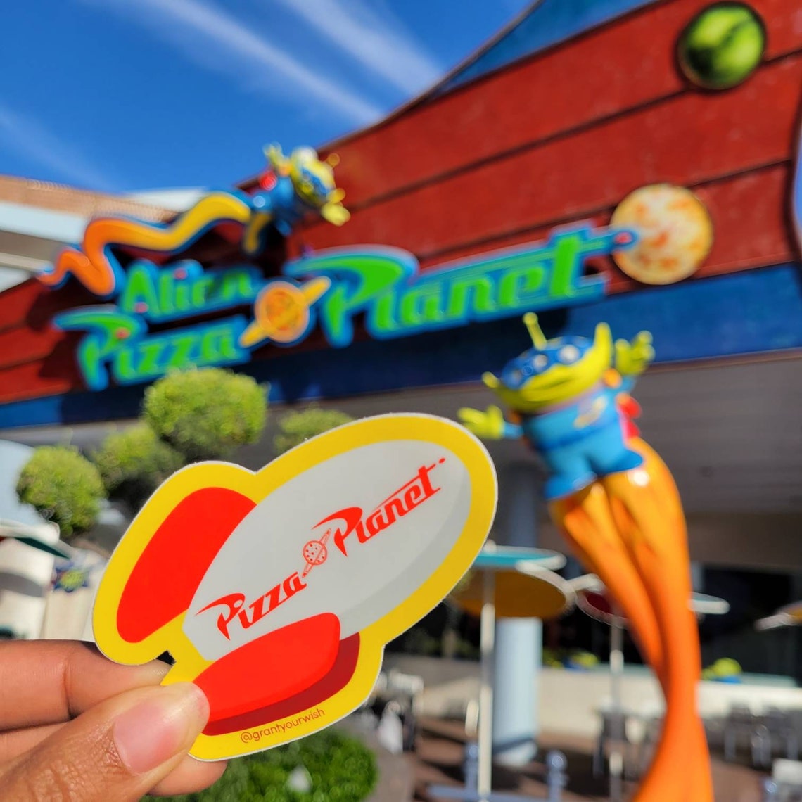 Pizza Planet Sticker | Toy Story Stickers | Rocket Ship Stickers ...