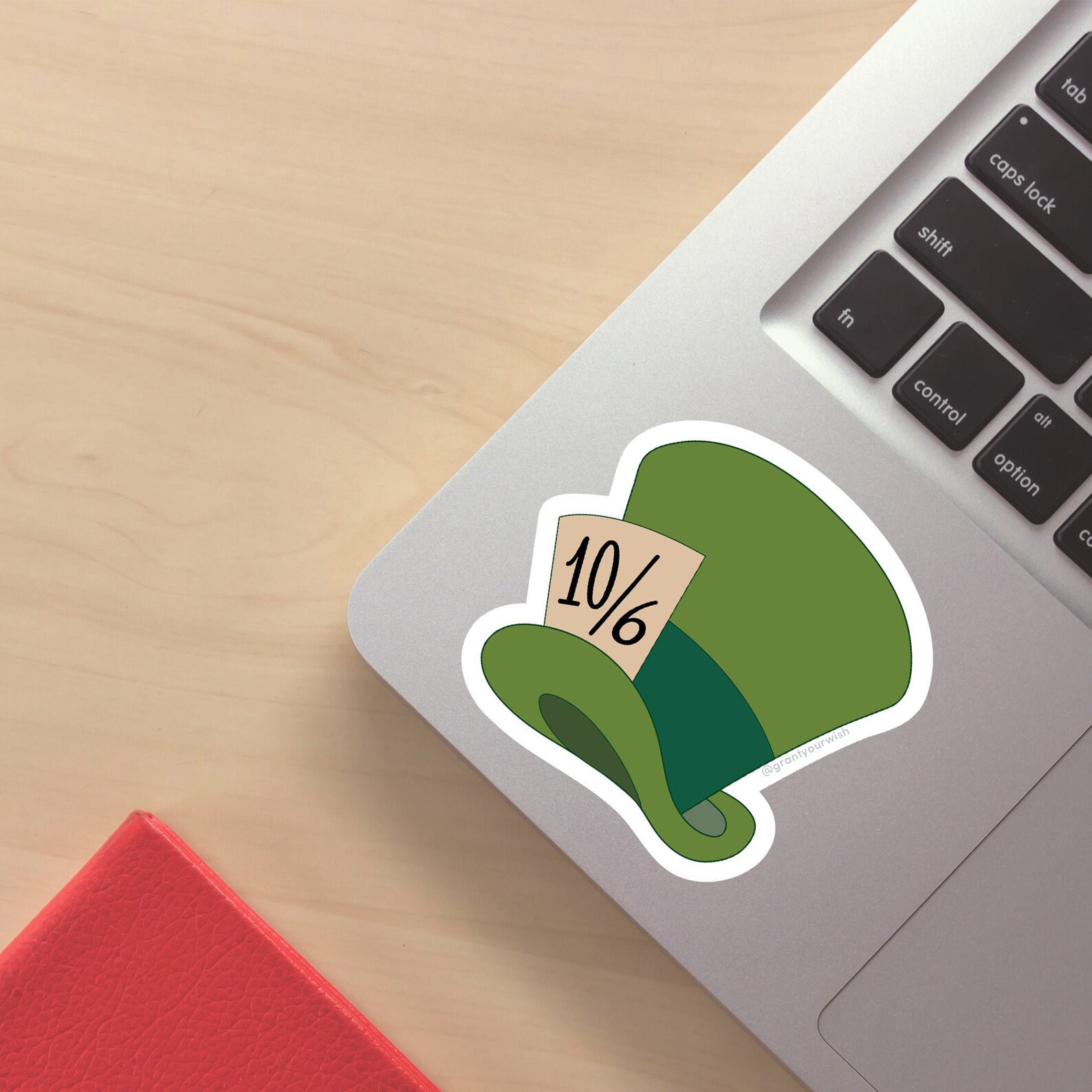 Mad Hatter Sticker | Alice in Wonderland Stickers | Hat Stickers ...