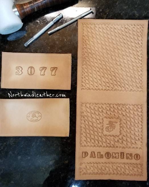 Police Field Interview Notebook Cover, Leather. Basketweave and Custom ...