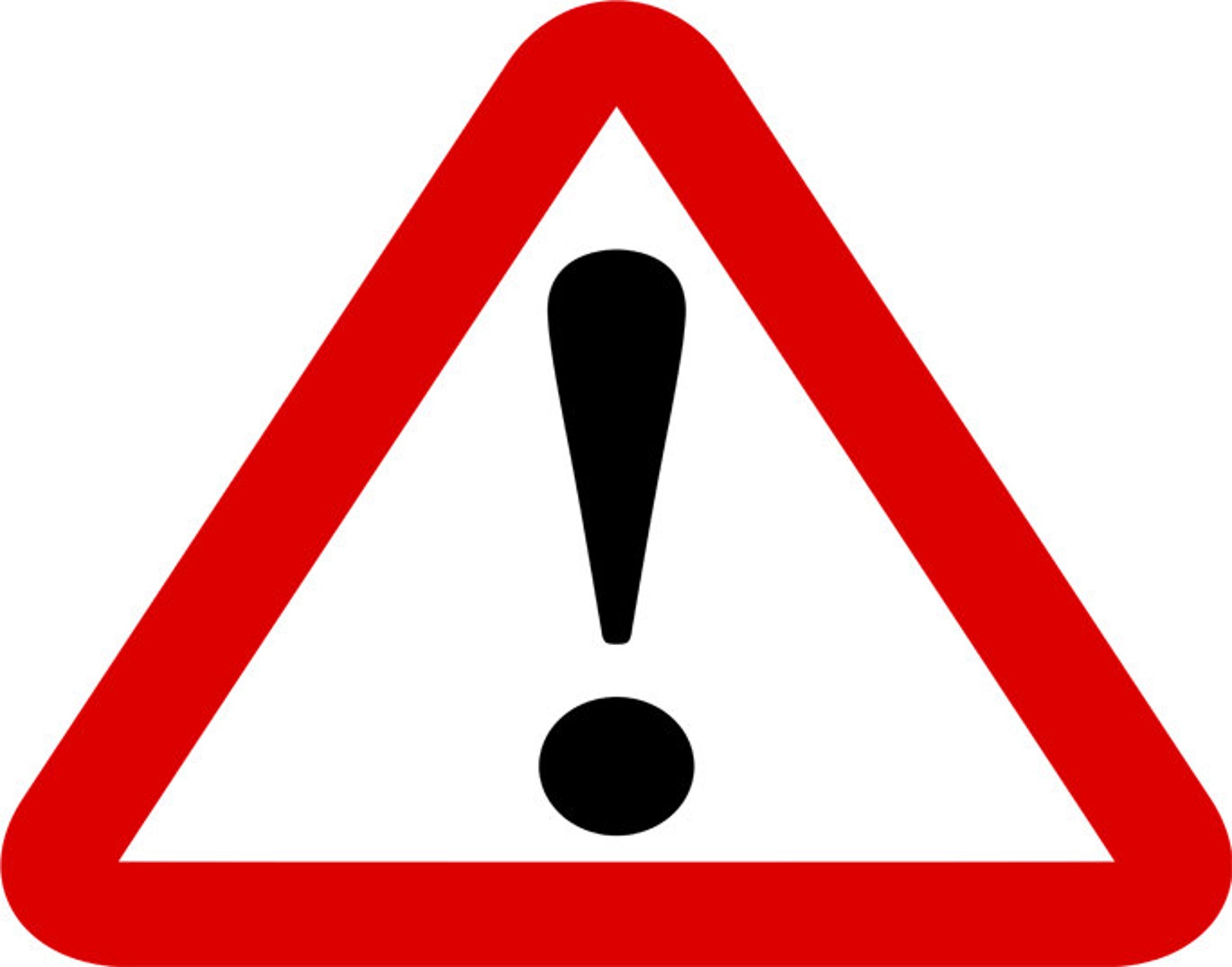 Muestra de la precaución rojo negro PRECAUCIÓN signo de | Etsy