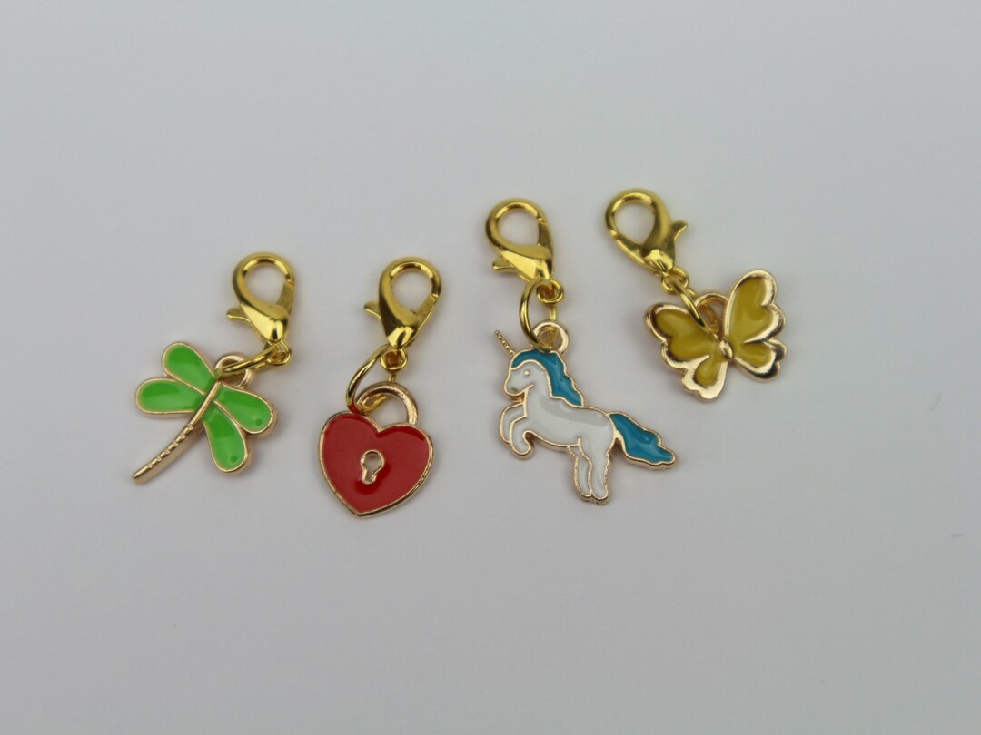 4 Cute Mesh Markers / Progress Markers - Etsy