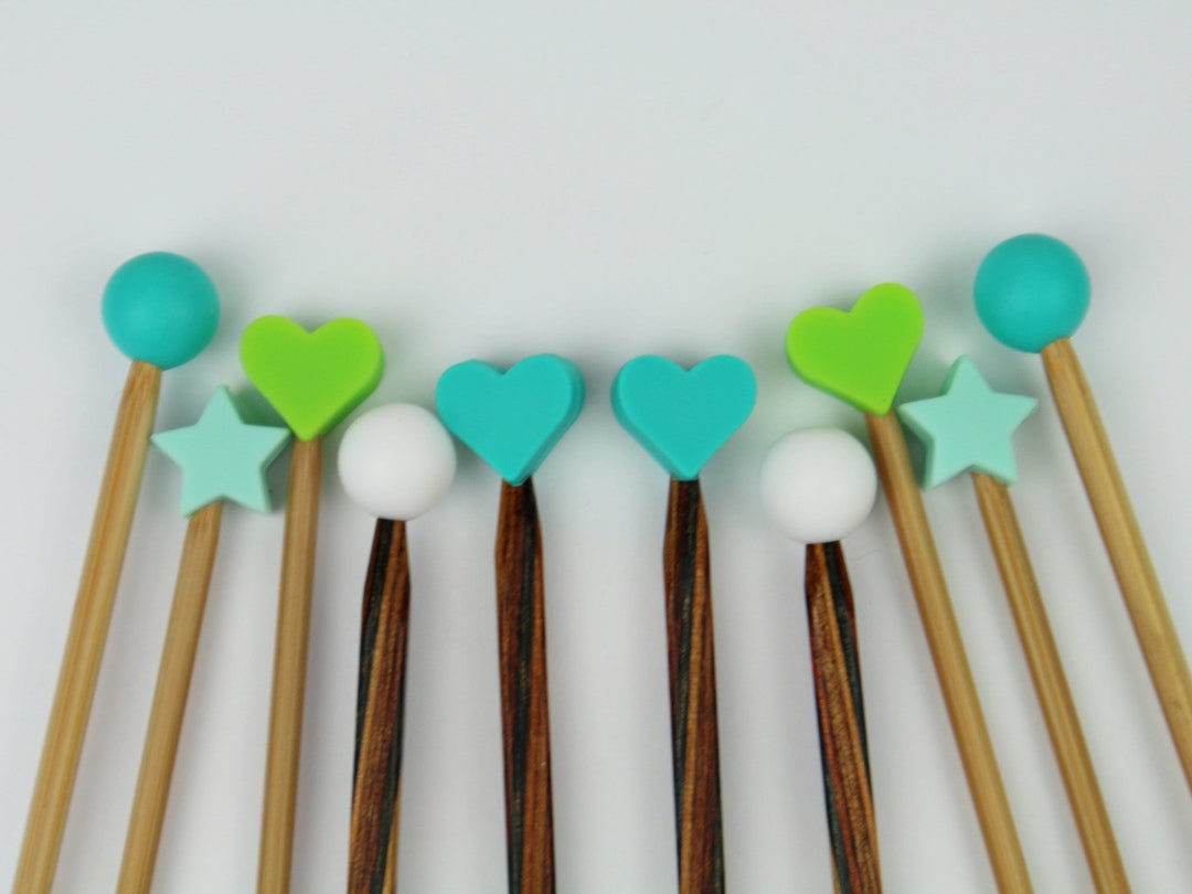 Stitch Stopper Knitting Needle Stopper 10 Pieces - Etsy