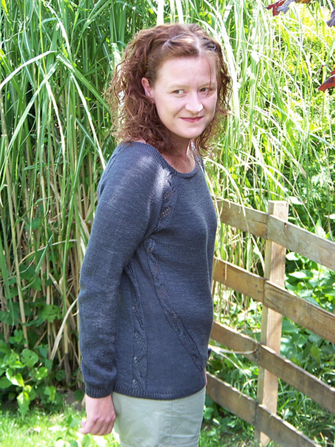 Knitting Pattern Raglan Sweater “side Kicks” – Top-down, Seamless, With ...