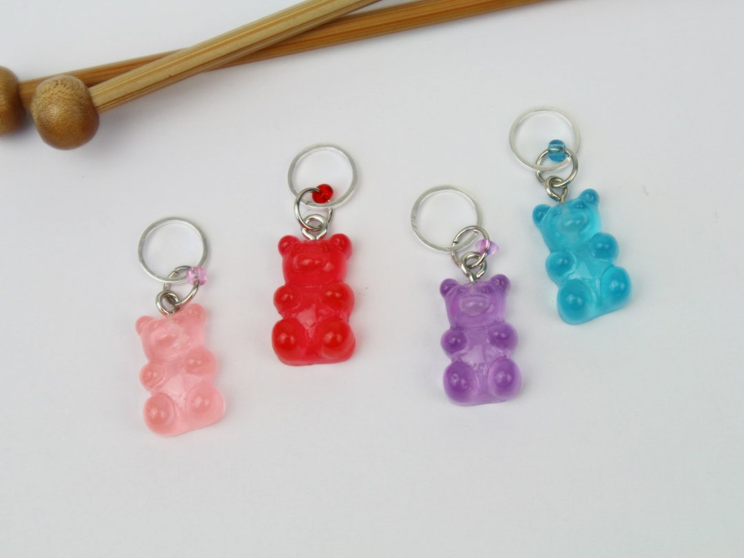 4 Cute Stitch Markers - Etsy