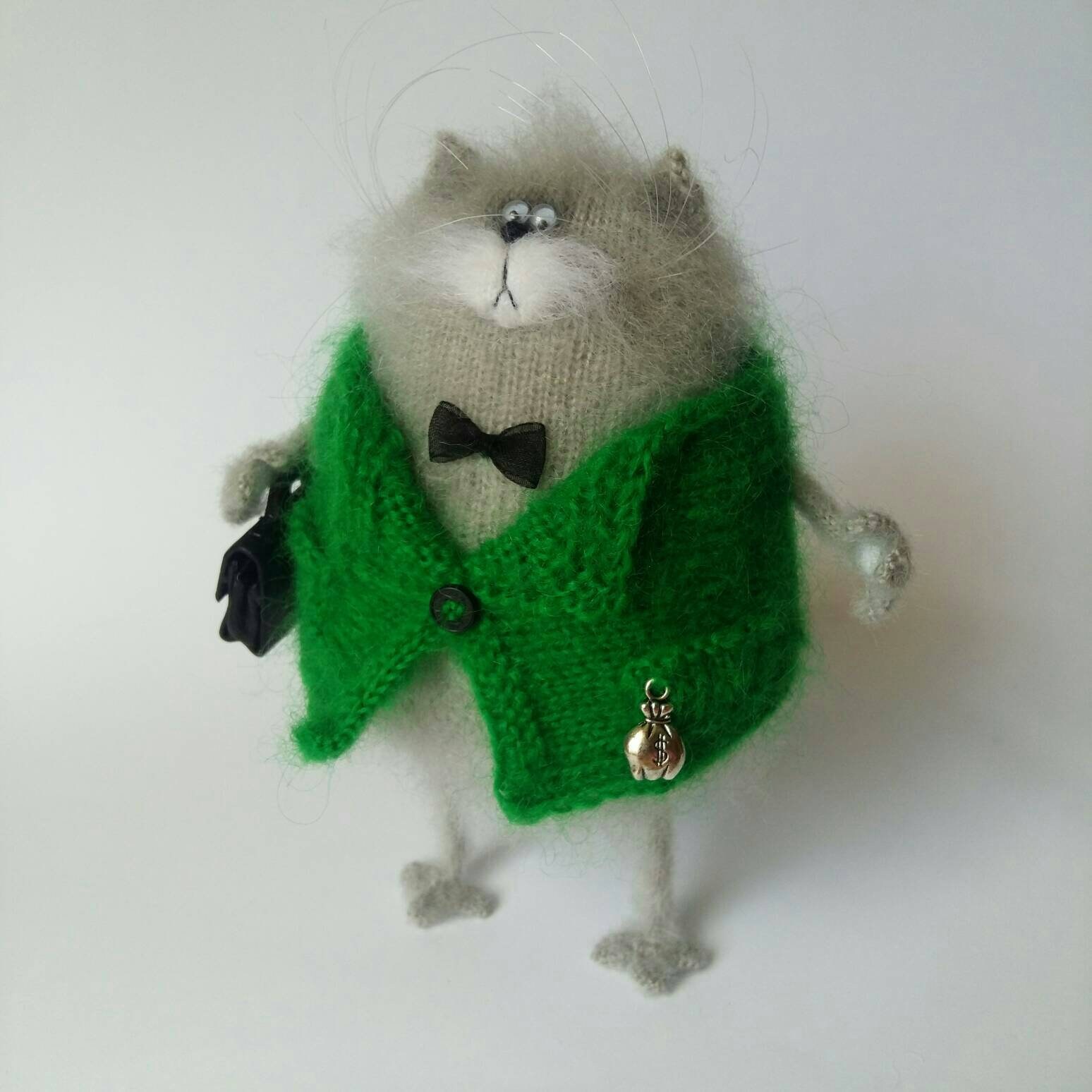 Fluffy Businessman - Etsy