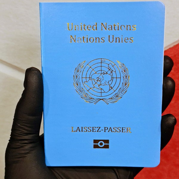 United Nation Passport Prop - Etsy