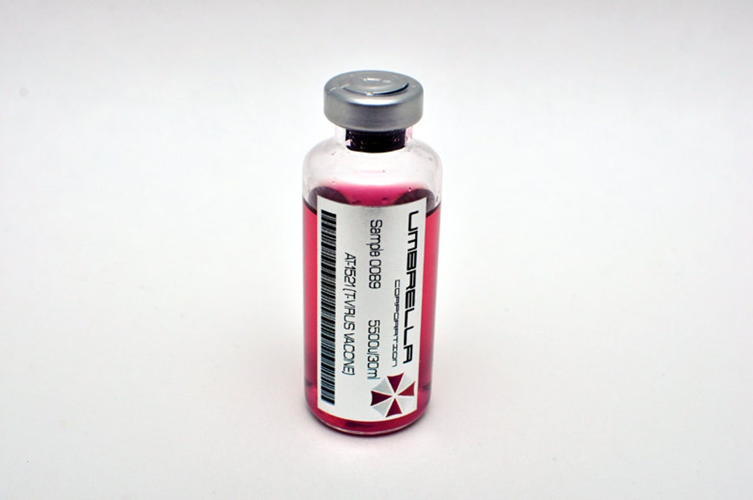 Resident Evil T-virus Vaccine AT1521 - Etsy