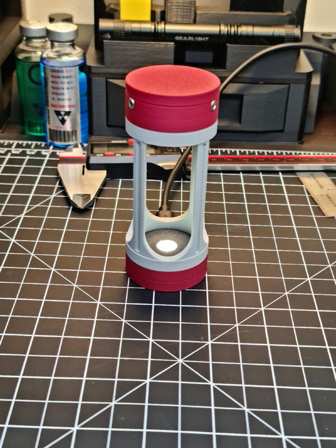 Xience Technologies Lighted Vial Vault Display - Etsy