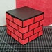 Super Mario Red Brick Container - Etsy