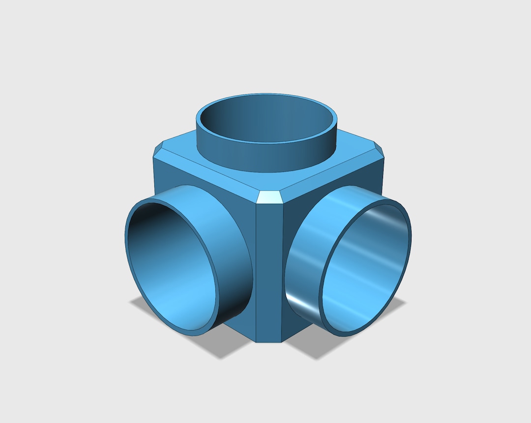 4in 3 Way Vent Splitter STL File - Etsy