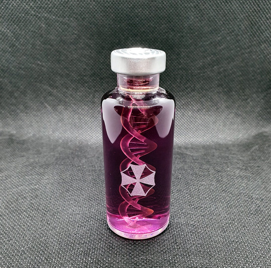 Resident Evil Umbrella Corporation G-virus Helix Vial Prop - Etsy
