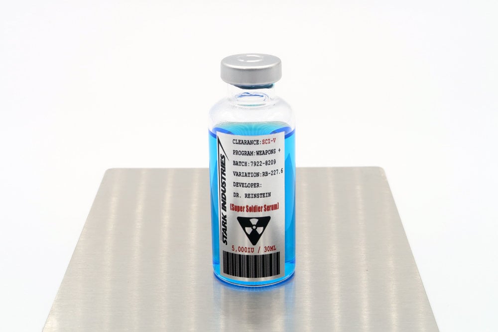 Captain America Super Soldier Serum. - Etsy Canada