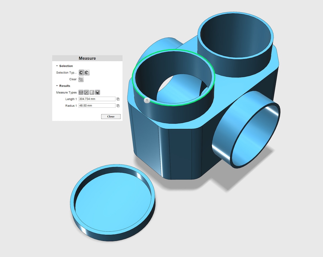 4in 4 Way Vent Splitter STL File - Etsy