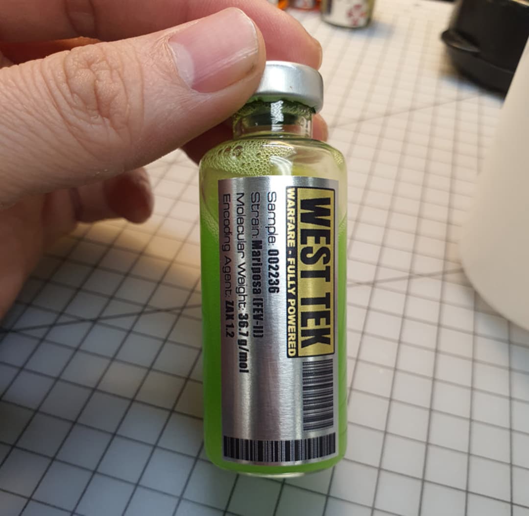 Fallout - West Tek FEV II Virus - Etsy