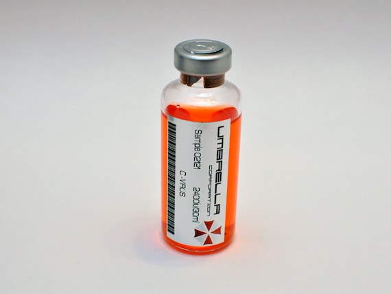 Resident Evil Umbrella Corporation C-virus chrysalid Virus - Etsy