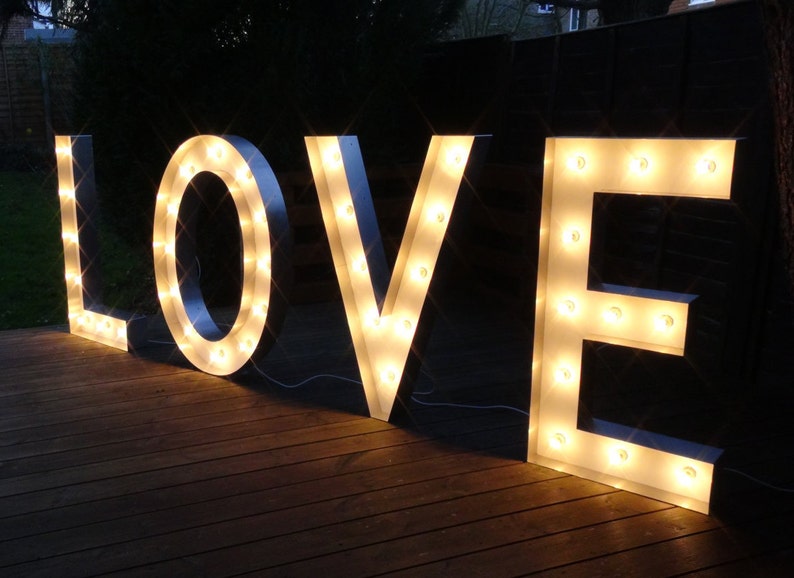 KOOP LIEFDE Verlichte letters in grote/kleine maten. - Etsy Nederland