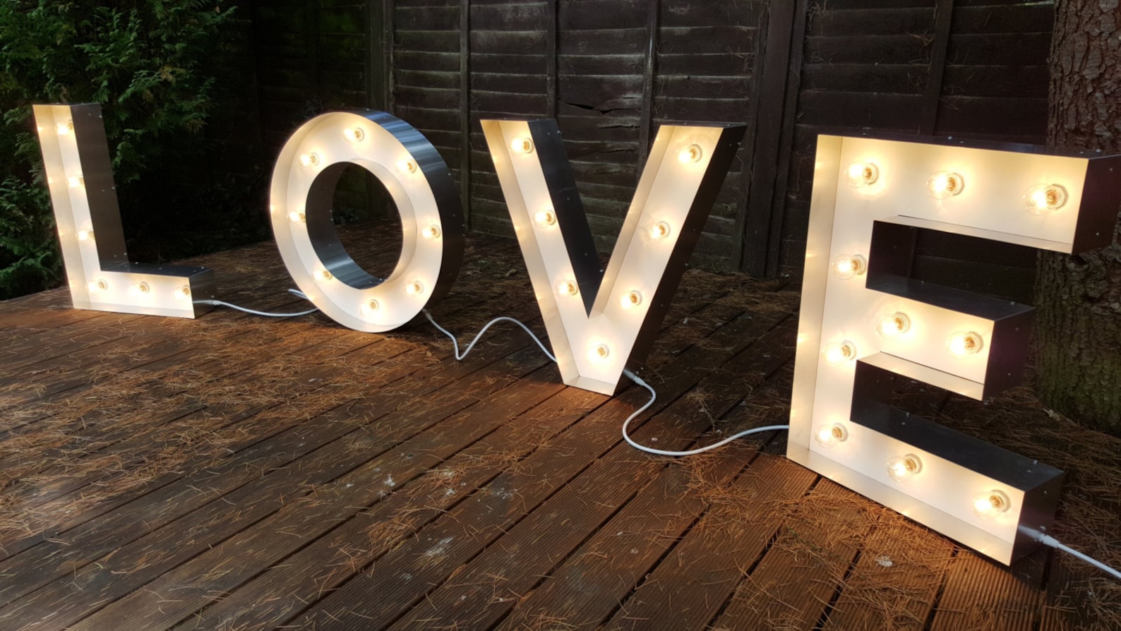 HIRE LOVE Light up Letters in Large/small Sizes. Free Standing - Etsy