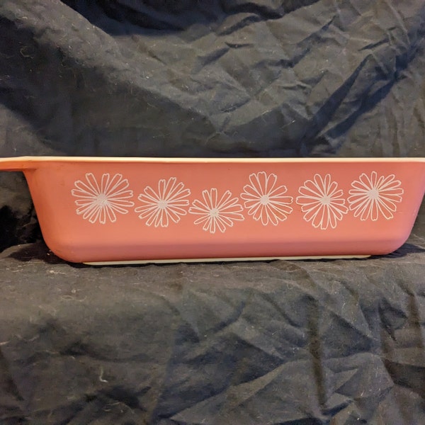 Pyrex Pink Daisy - Etsy