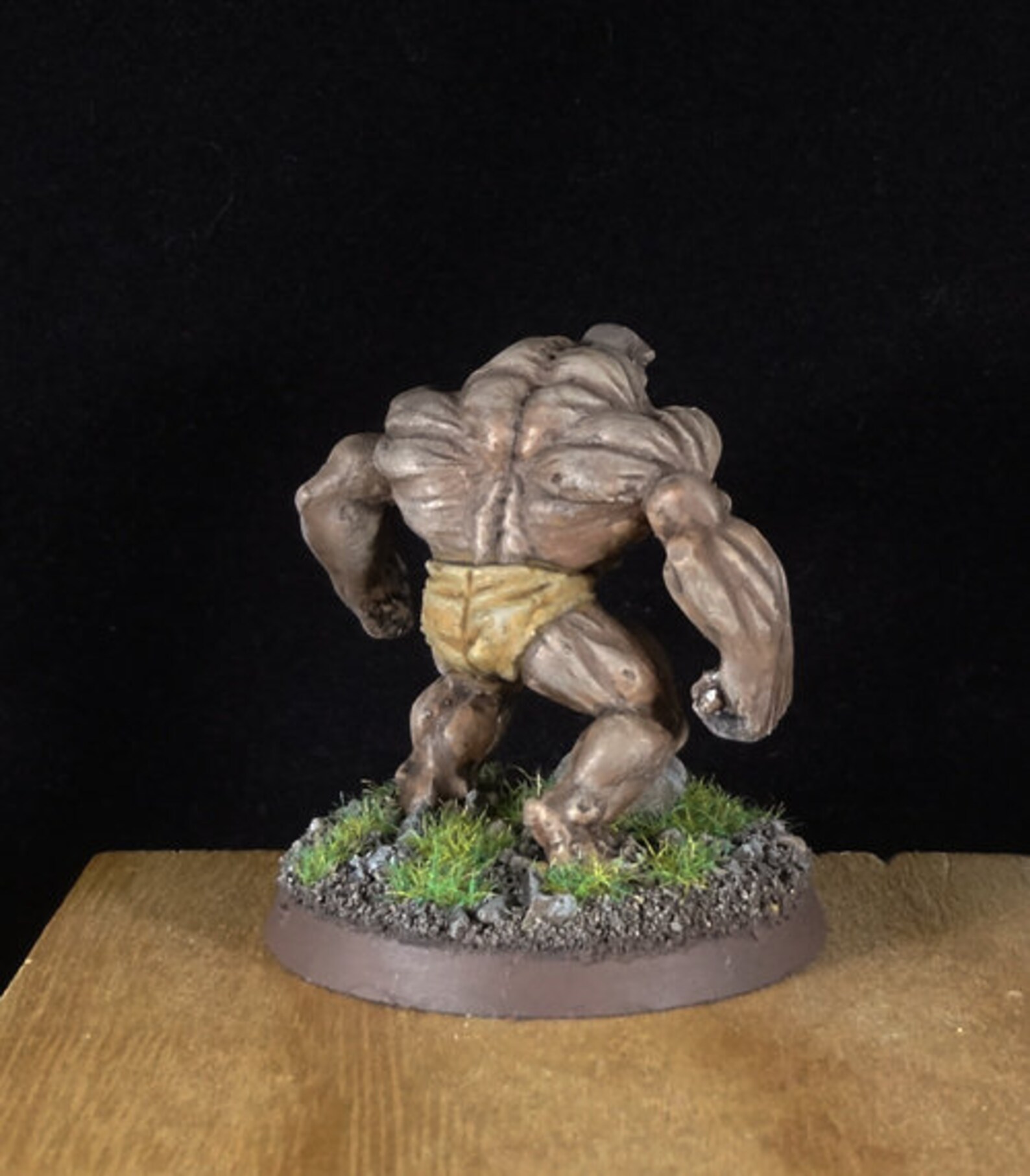 Hand Painted Clay Golem Earth Elemental Miniature Dungeons | Etsy