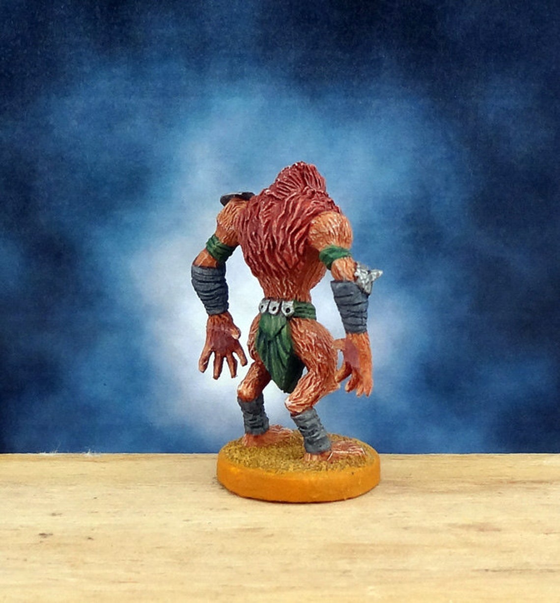 Hand Painted Jackalwere Desert Werewolf Beastman Miniature | Etsy