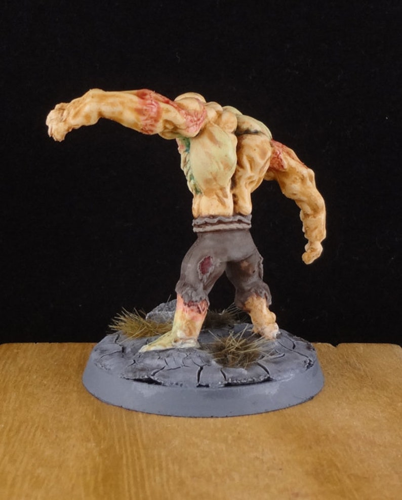 Hand Painted Flesh Golem Giant Zombie Dungeons Dragons D&D Pathfinder ...
