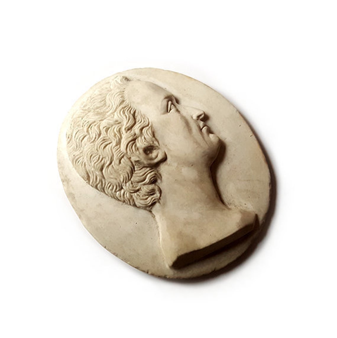 Stone Lava Cameo Relief Caesar Profile Italian Cameo Jewelry - Etsy Canada