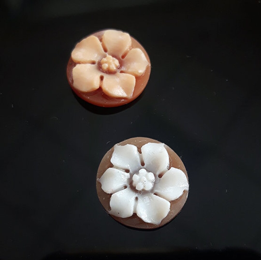 Loose Shell Cameos Lotus Flowers Italian Cameo Jewelry Donadio Cameo ...