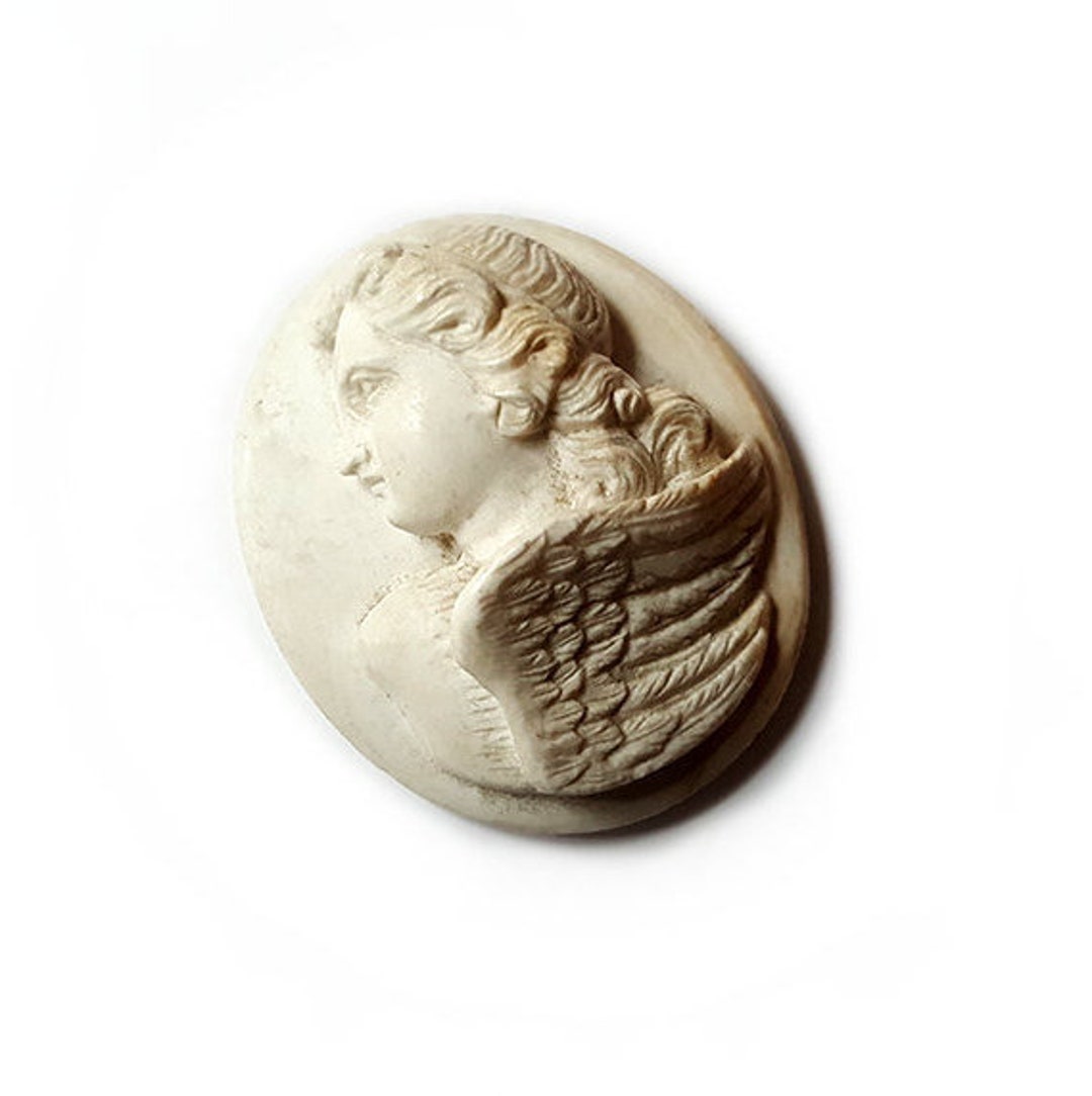 Stone Lava Cameo Relief Mercury Profile Italian Cameo Jewelry Donadio ...